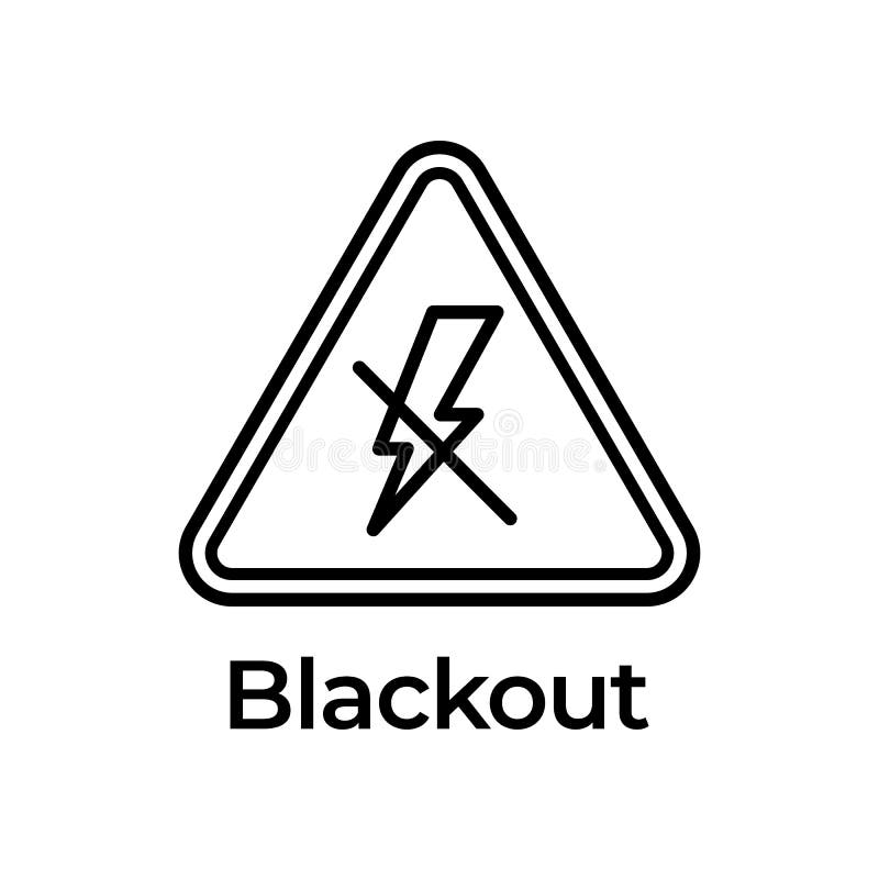 Blackout Power Stock Illustrations – 894 Blackout Power Stock ...