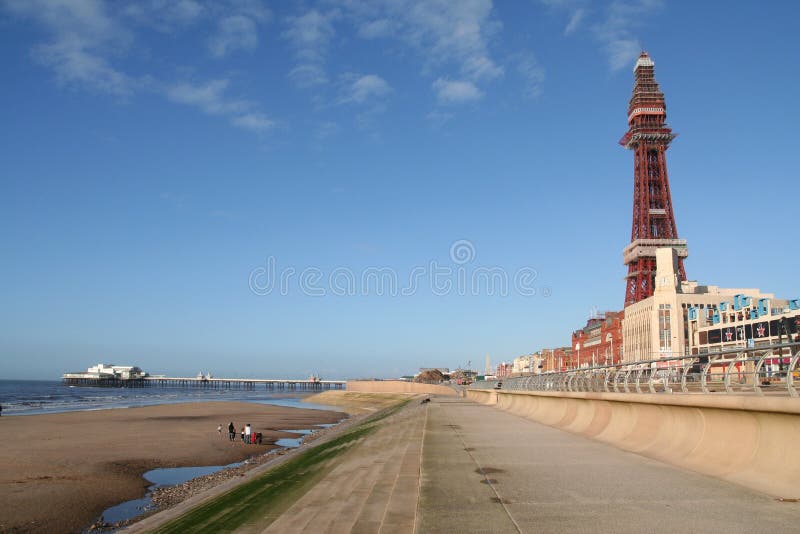Blackpool. stock photo. Image of resort, irish, vacation - 20199560
