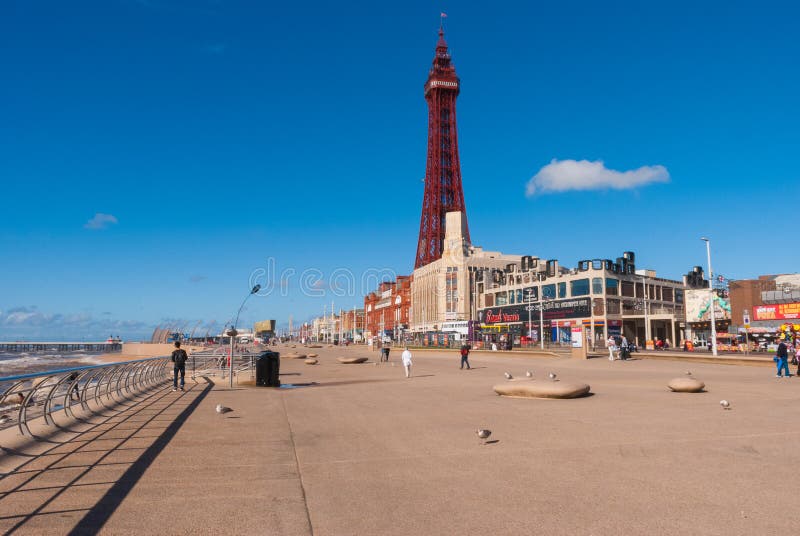 Blackpool England a Popular Holiday Destination Editorial Image - Image ...