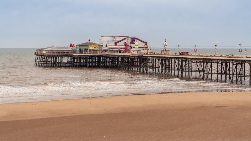 Blackpool, England stock image. Image of architecture - 210540697