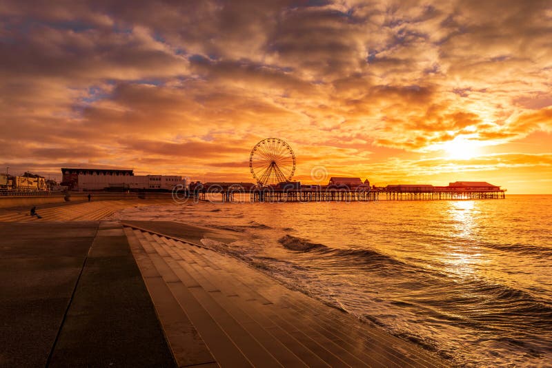 Blackpool stock photo. Image of holiday, beach, entertainment - 269149760