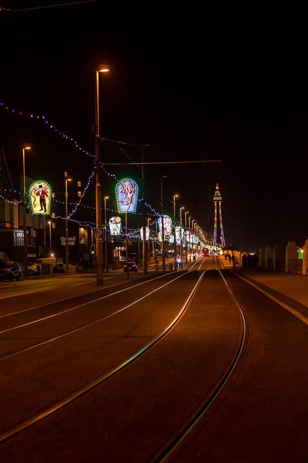 Blackpool Illuminations 2021 Editorial Stock Photo - Image of tower ...