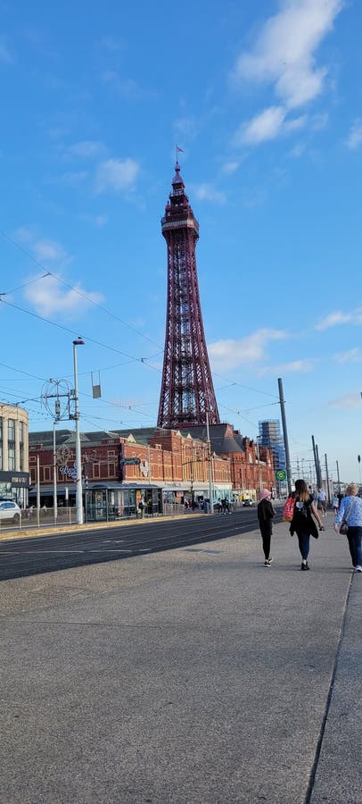 Blackpool Sea Front Picture of Blackpool Tower Editorial Image - Image ...