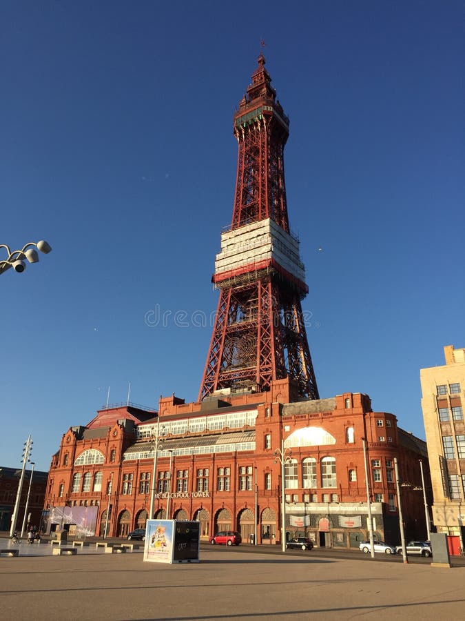 Blackpool tower editorial photo. Image of tourism, tower - 122805006