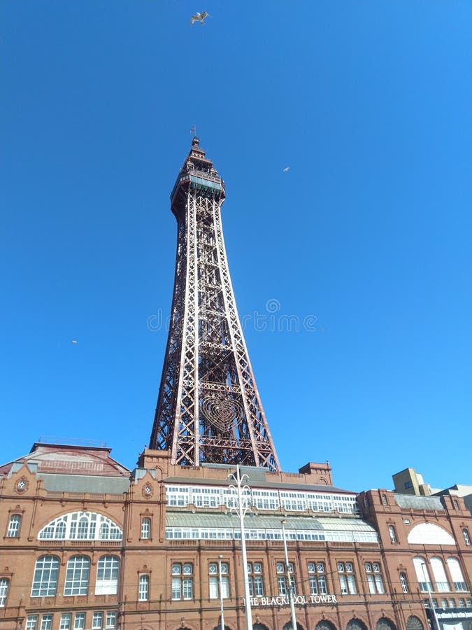 Blackpool tower editorial stock image. Image of tower - 153725944