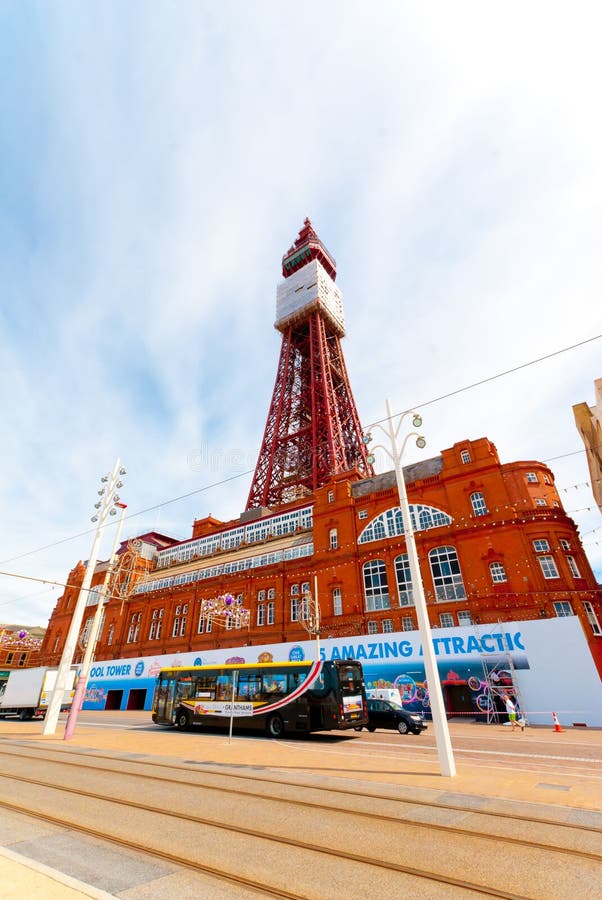Blackpool Tower. stock photo. Image of landmark, historic - 24449902