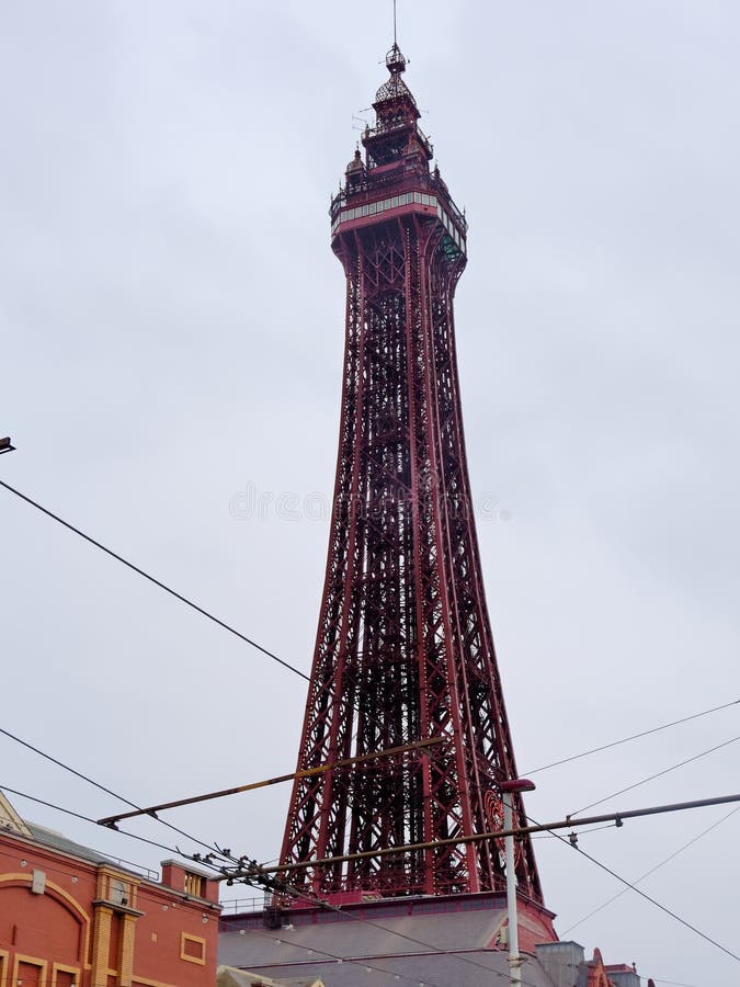 The Blackpool Tower in Blackpool, Editorial Stock Image - Image of ...