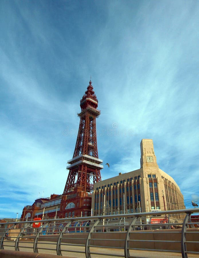 Blackpool Tower stock photo. Image of england, architecture - 34019016