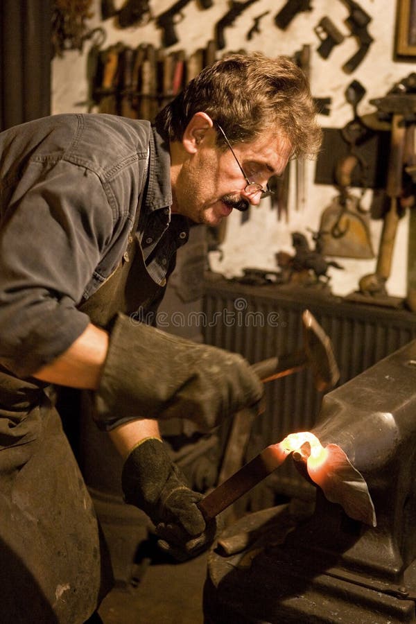 Blacksmith stock image. Image of metal, smith, hammer - 3045249