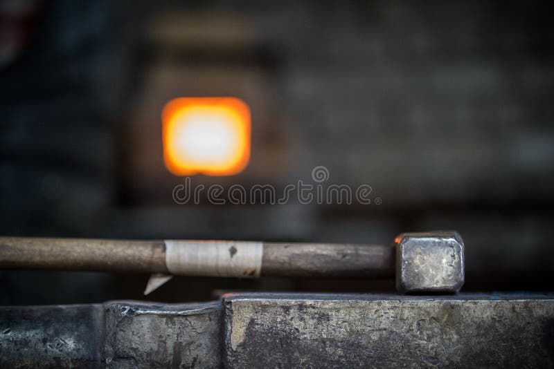 562 Close Up Blacksmith Red Hot Metal Stock Photos - Free & Royalty ...