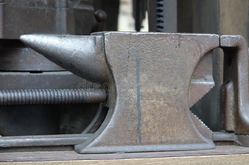 Blacksmith Anvil stock image. Image of anvil, hard, striking - 121591993