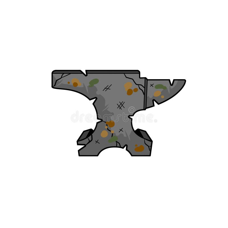Blacksmith Anvil. Symbol of Work in Forge. Forging and Manufacturing of ...