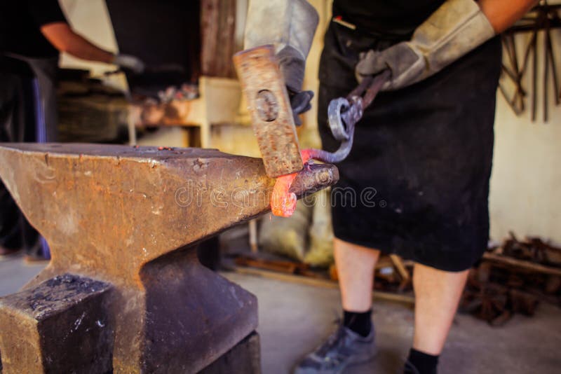 Blacksmith stock image. Image of metal, craftsmanship - 104136563