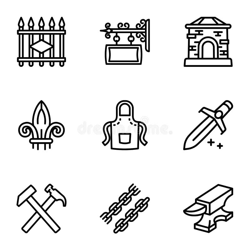 Smithing Equipment Stock Illustrations – 61 Smithing Equipment Stock ...