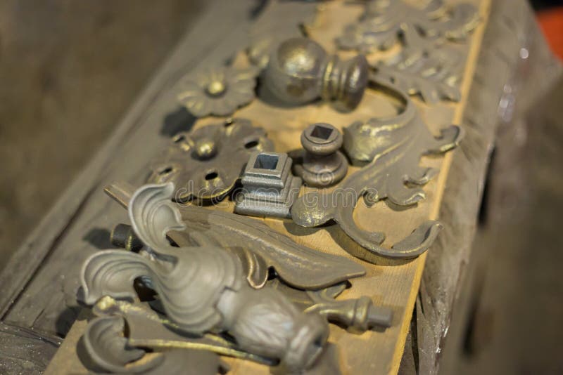 Blacksmith Decorative Elements Stock Image - Image of forge, equipment ...