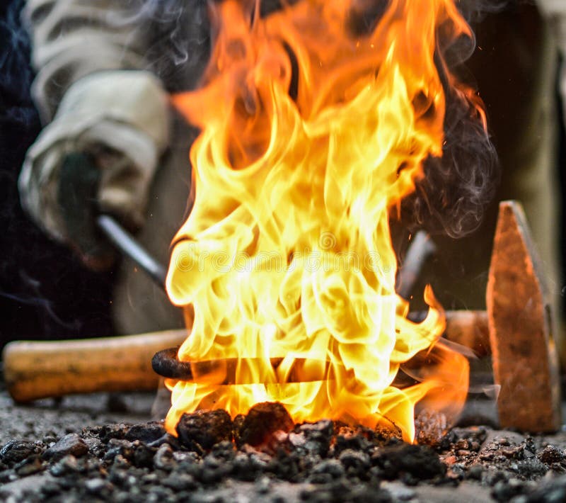 Smith furnace stock image. Image of forging, business - 46013149