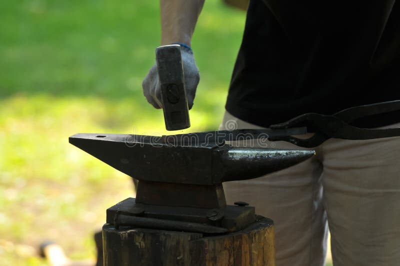 Blacksmith stock photo. Image of hammersmith, smithy - 32929014
