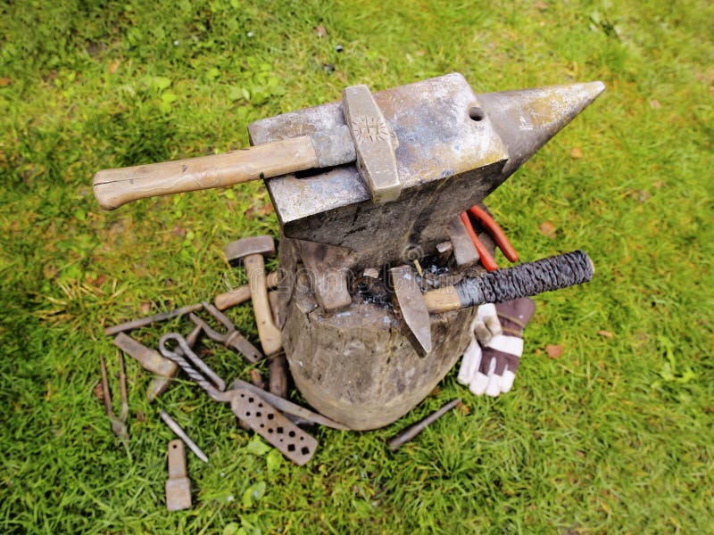 Blacksmith s Equipment stock image. Image of blacksmith - 34036229
