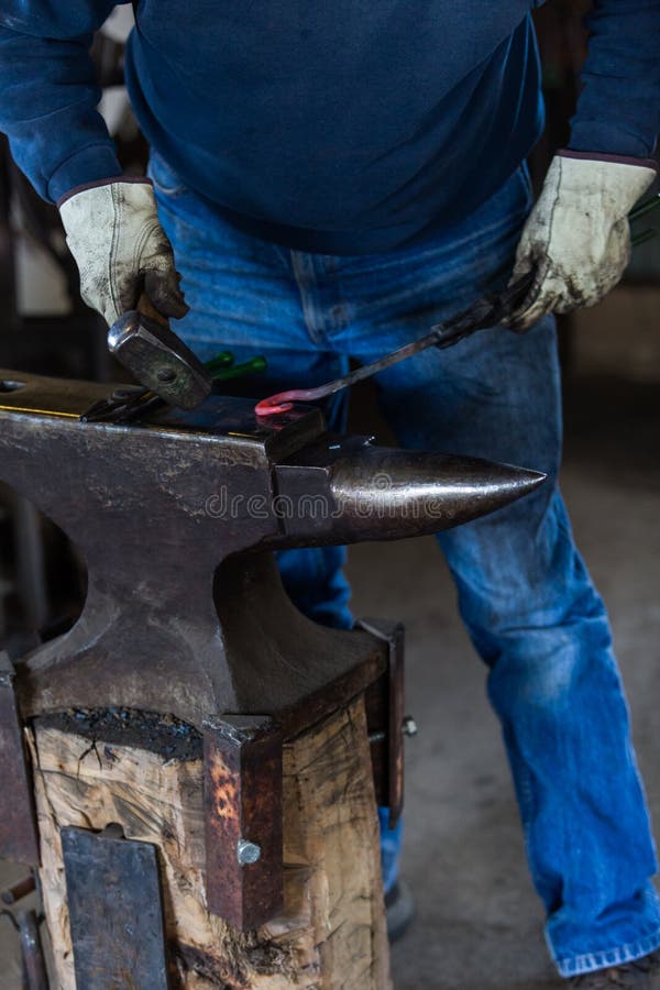 Blacksmith shop stock photo. Image of bending, metal - 39324660