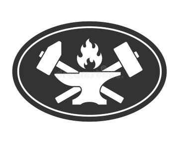 Forge Symbol Stock Illustrations – 4,559 Forge Symbol Stock ...
