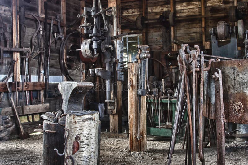 Blacksmith Tools 1800s