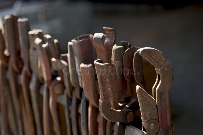 Forging hot iron stock image. Image of skill, smith, detail - 45378611