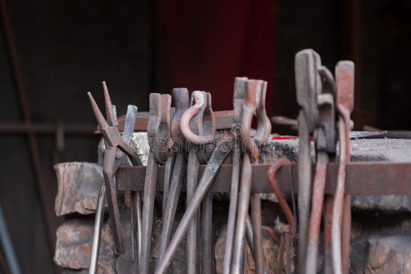 Blacksmith Tools of the Trade Stock Image - Image of smith, parks: 78587677