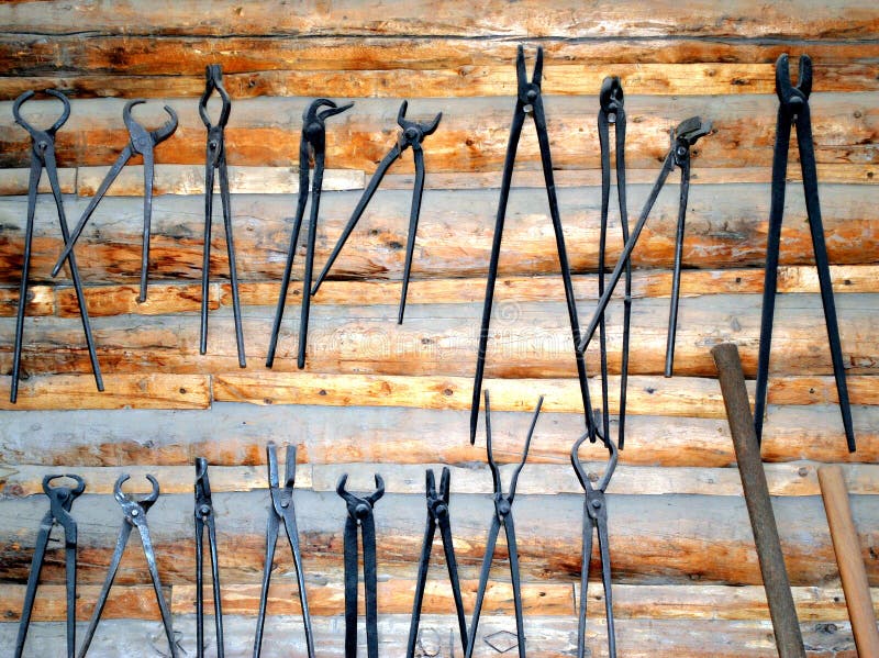 Blacksmith Tools stock photo. Image of ball, table, connecticut - 10592270
