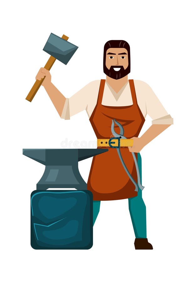 Cartoon Farrier Character Stock Illustrations – 86 Cartoon Farrier ...