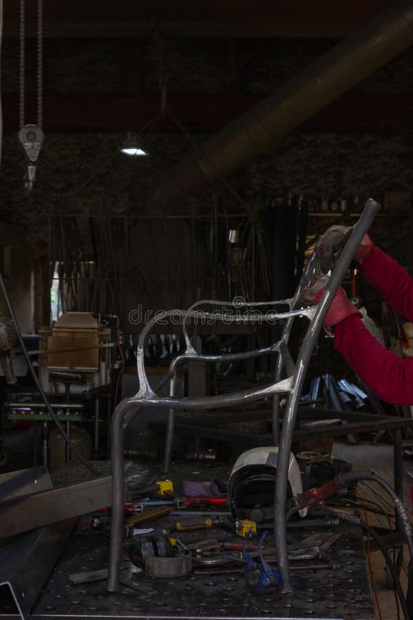 Blacksmith workshop stock image. Image of iron, hammer - 120230239