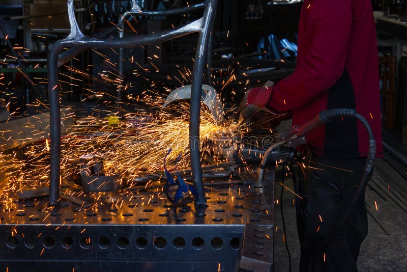 Blacksmith workshop stock photo. Image of metalwork - 120230408