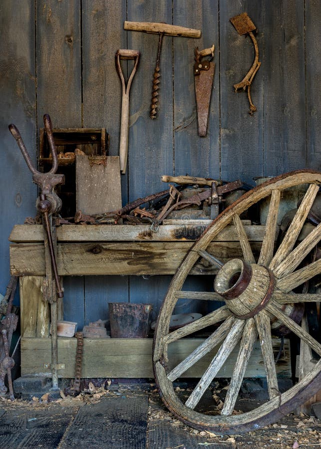 Blacksmith workshop stock image. Image of indoors, repair - 263751113