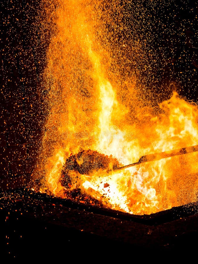 Blacksmith fire stock image. Image of tool, manufacture - 3272901
