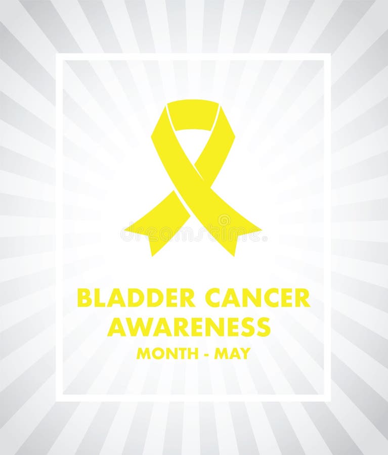 Bladder Cancer Awareness Frame Stock Vector - Illustration of health ...
