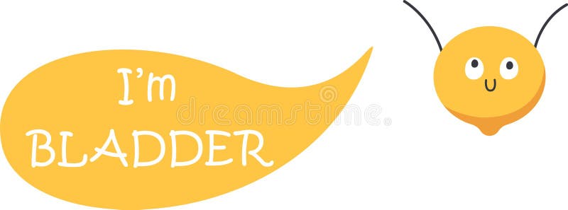 Bladder Organ Character stock vector. Illustration of medical - 290001778