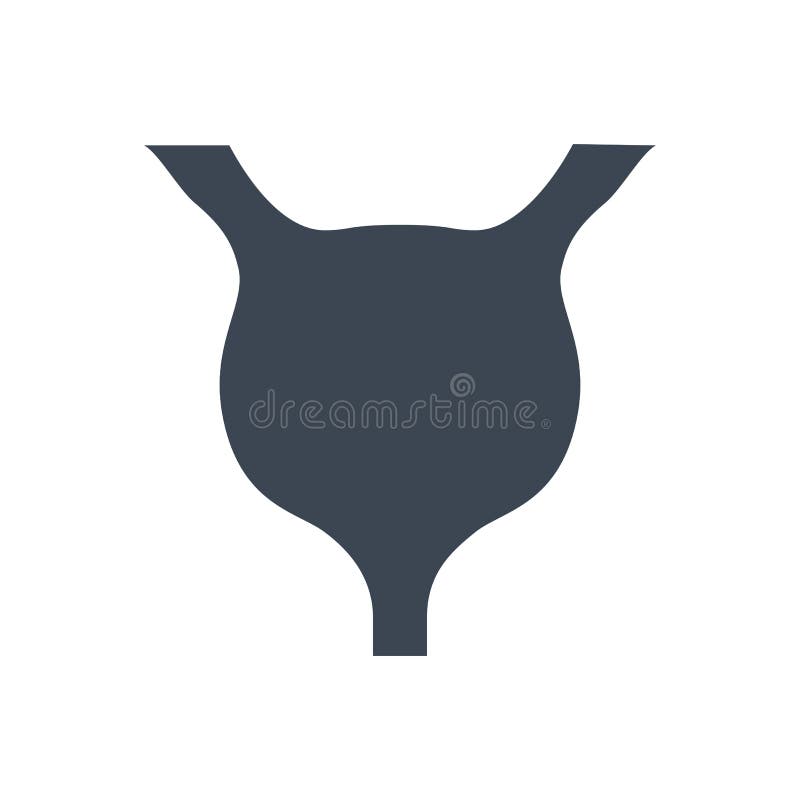 Bladder Vector Glyph Icons stock vector. Illustration of science ...