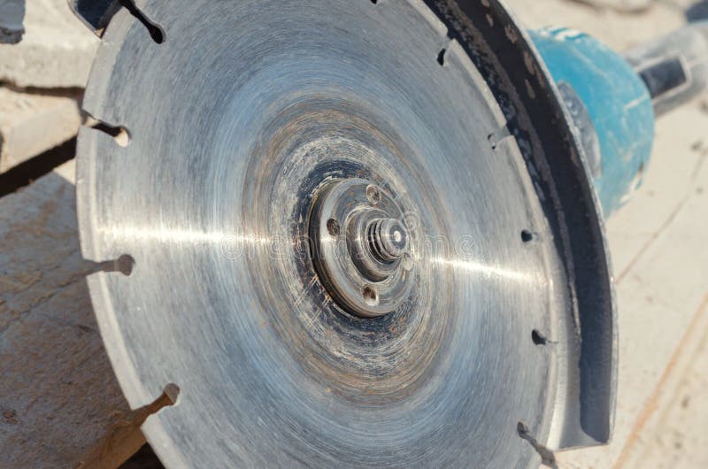 Blade for block cutting stock image. Image of iron, work - 58233395