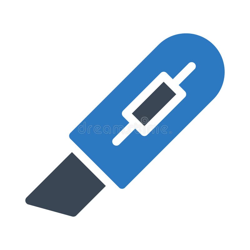 Blade glyph color icon stock illustration. Illustration of premium ...