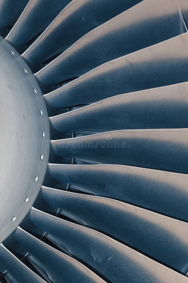 Blade of a jet engine stock image. Image of engine, commercial - 69167667