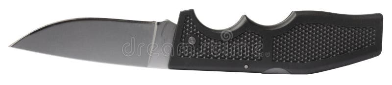 Blade Out on a Small Carry Knife Stock Photo - Image of hunting, metal ...