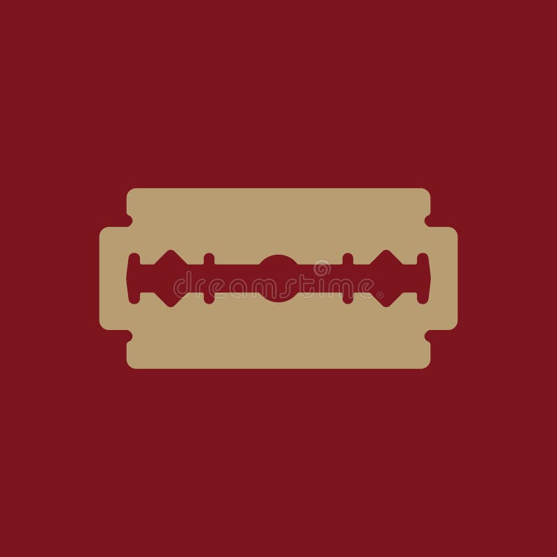 The Blade Razor Icon. Shaver Symbol Stock Vector - Illustration of ...