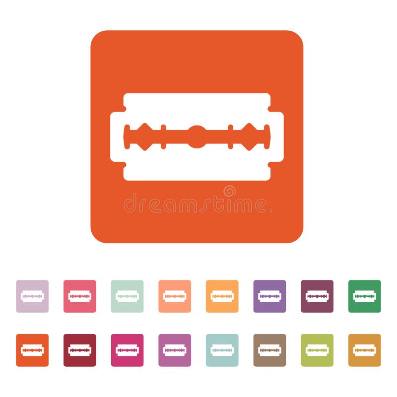 The Razor Icon. Shaver Symbol Stock Vector - Illustration of blade ...