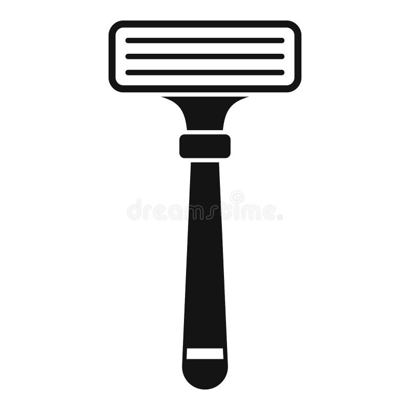 Blade Razor Icon, Simple Style Stock Vector - Illustration of modern ...