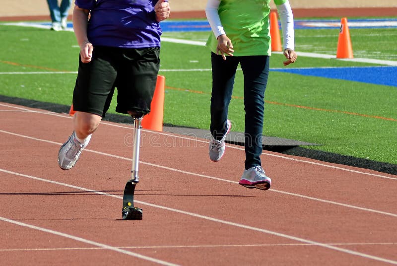 Blade Runner. stock photo. Image of physical, athlete - 47288094