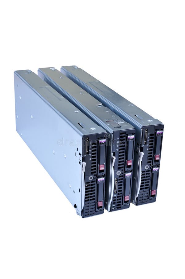 Blade servers 01 stock photo. Image of hardware, isolated - 24655934