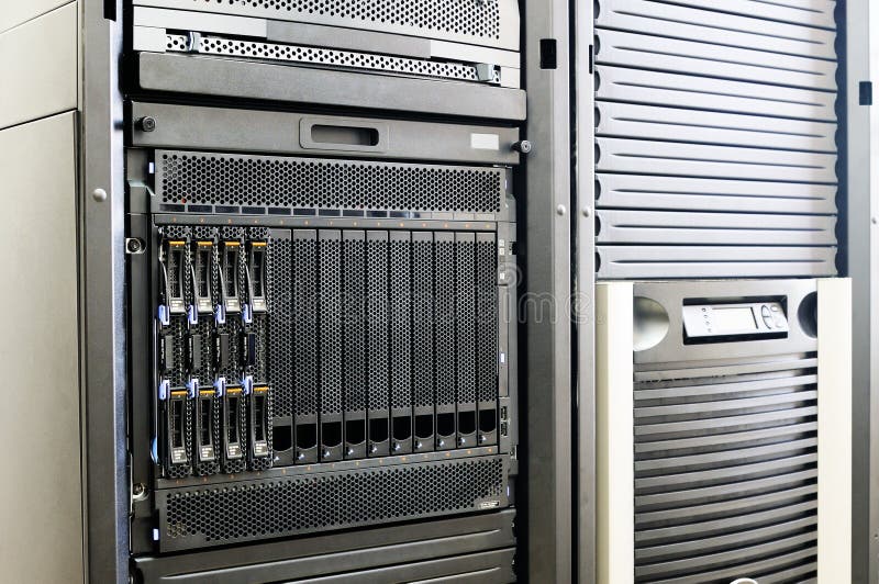 Blade servers 01 stock photo. Image of hardware, isolated - 24655934