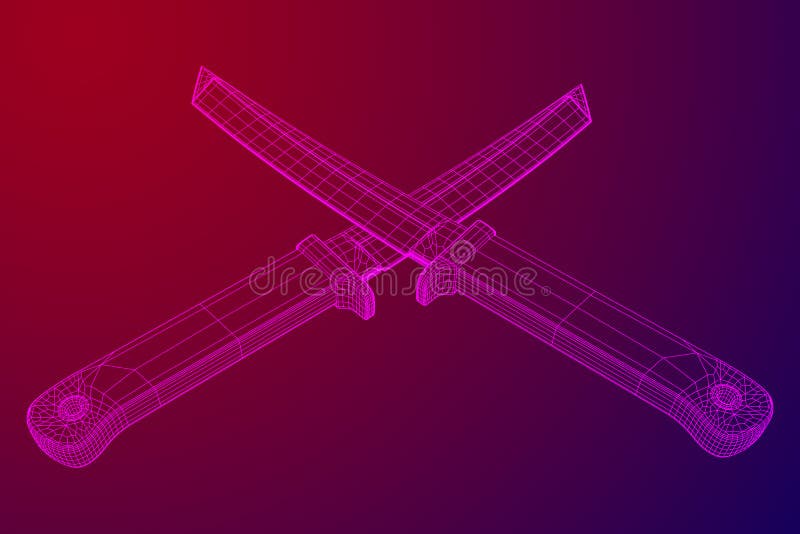 Fixed Blade Tactical Knife stock vector. Illustration of mesh - 143916149