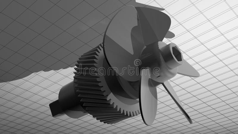 5 Blades Propeller Gear Stock Illustrations – 1 5 Blades Propeller Gear ...