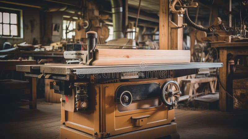 Blades wood planer stock illustration. Illustration of smooth - 372406733