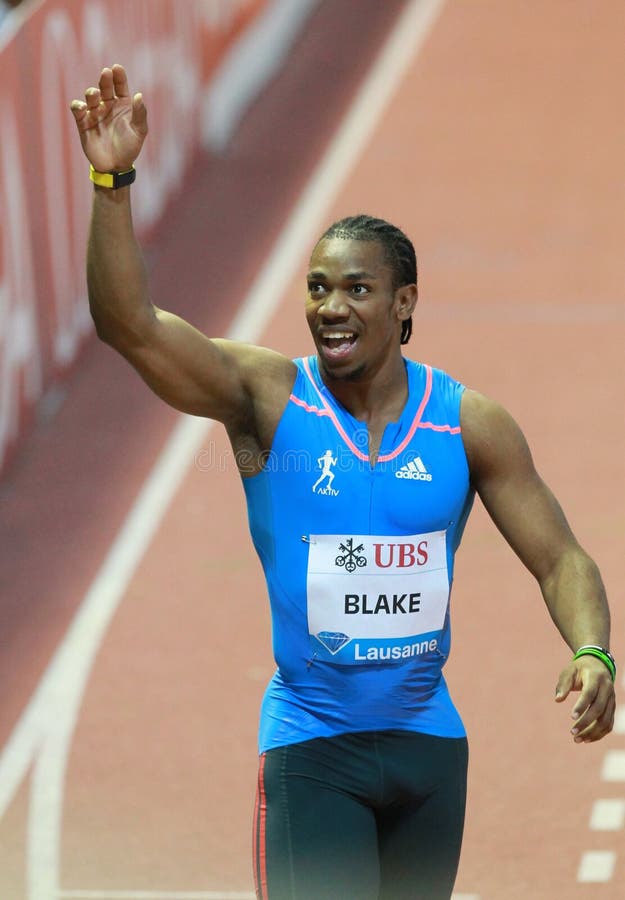 Yohan Blake, a Jamaican Sprinter Editorial Photo - Image of olympics ...